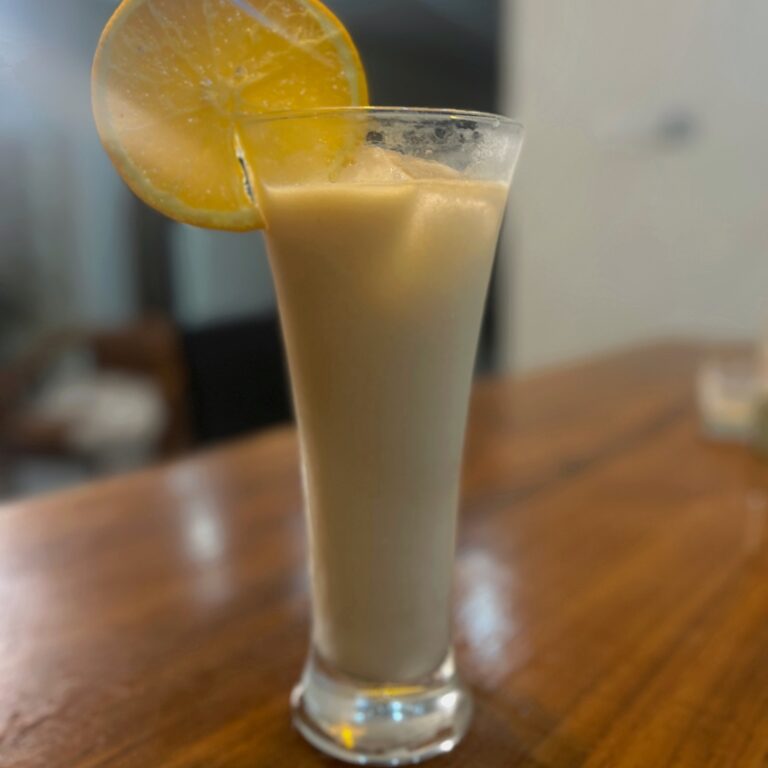 A Deliciously sweet cashew feni cocktail